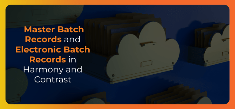 PorcessXE - Master Batch Records, Electronic Batch Records